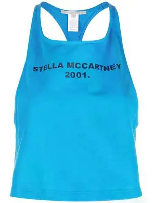Stella McCartney Cropped Logo Tank Top
