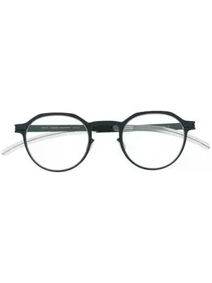 Mykita Armstrong Round Frame Glasses - Blue