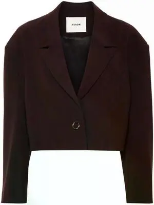 AERON Lulay Cropped Jacket - Brown