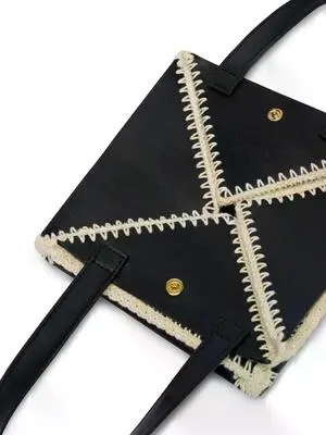 Nanushka The Origami Tote Bag - Black