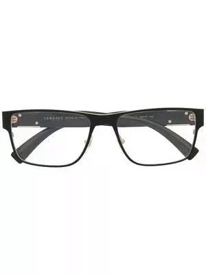 Versace Square Frame Glasses - Black