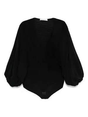 Philosophy Di Lorenzo Serafini Draped Bodysuit With Ruched Detailing