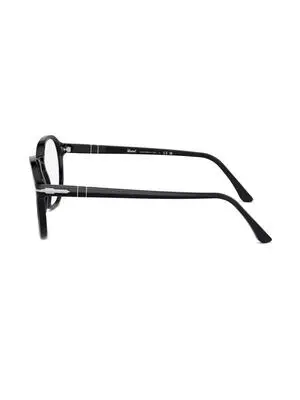 Persol Round Frame Eyeglasses - Black
