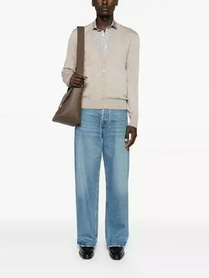 Giorgio Armani V-neck Wool Cardigan