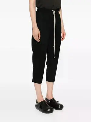Rick Owens Astaires Cropped Virgin Wool Trousers