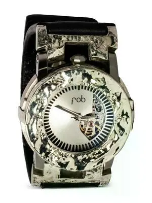 PARTS OF FOUR X Fob Paris #37 Automatic Skeleton Watch - Silver