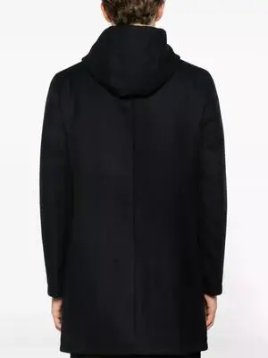 Tagliatore Clift Hooded Wool Coat