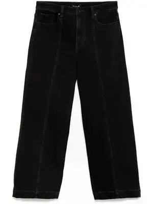 AGNES B. Straight-leg Jeans