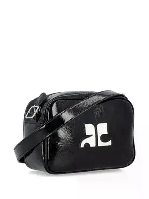 COURREGES Re-edition Naplack Leather Mini Bag