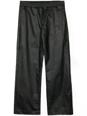 WALTER VAN BEIRENDONCK Graphic Print Trousers - Black