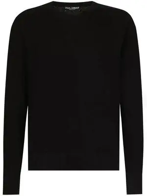 Dolce & Gabbana Crew Neck Sweater - Black