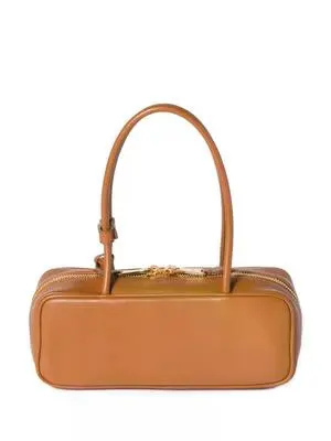 Miu Miu Small Beau Leather Top Handle Bag - Brown