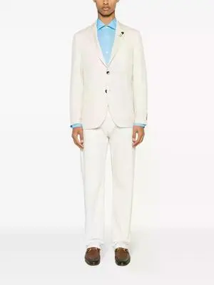 FINAMORE 1925 Long-sleeves Shirt - Blue