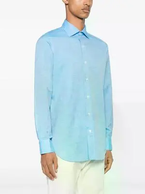 FINAMORE 1925 Long-sleeves Shirt - Blue