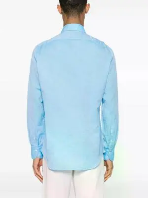 FINAMORE 1925 Long-sleeves Shirt - Blue