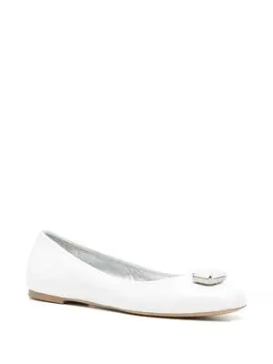 MADISON MAISON Marion Leather Ballerina Shoes