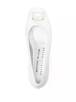 MADISON MAISON Marion Leather Ballerina Shoes