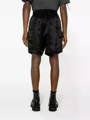 1017 Alyx 9sm Satin Eyelet Cargo Shorts
