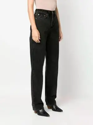 Ksubi Playback Straight-leg Jeans - Black