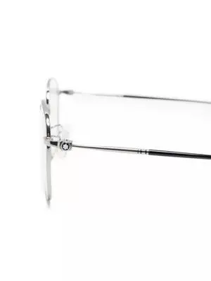 Montblanc Square Frame Eyeglasses - Silver