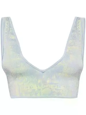 Ph5 Fake Denim Bra-style Top