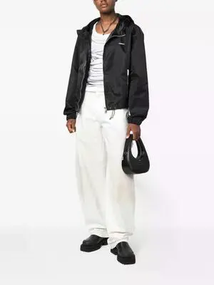 Coperni Satin Finish Hooded Jacket