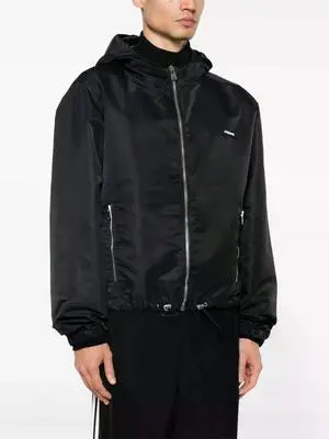 Coperni Satin Finish Hooded Jacket