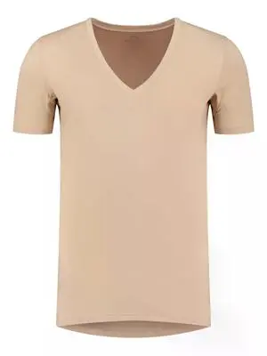 STENSTROMS V-neck T-shirt - Neutrals