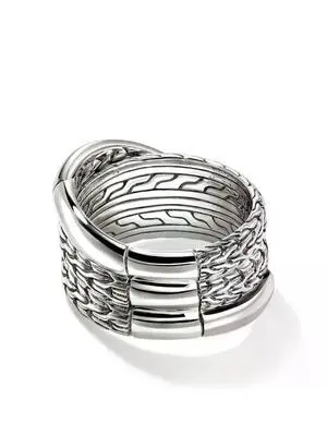 John Hardy Sterling Crossover Ring