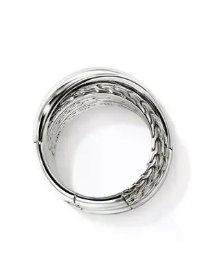 John Hardy Sterling Crossover Ring