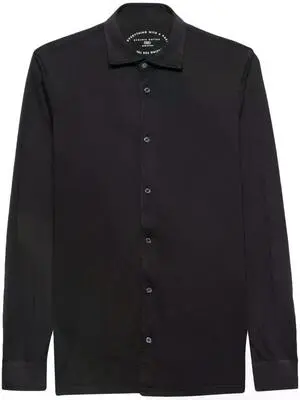 Fedeli Plain Organic-cotton Shirt