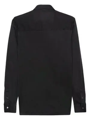 Fedeli Plain Organic-cotton Shirt
