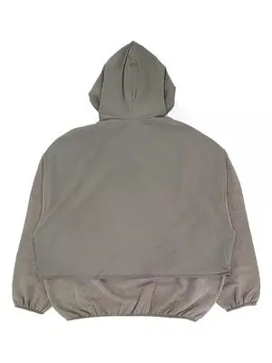 Fear Of God Logo Patch Panelled Hoodie