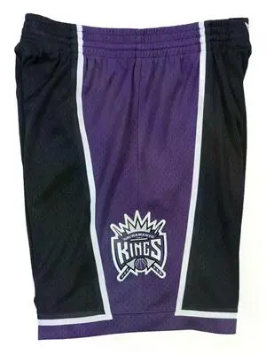 Mitchell & Ness Sacramento Kings Nba 2000/01 Road Swingman Shorts - Black