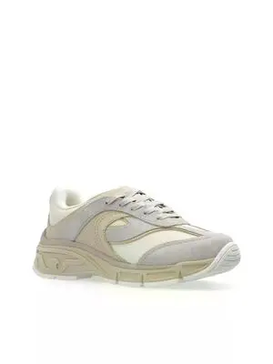 Emporio Armani Panelled Lace-up Sneakers