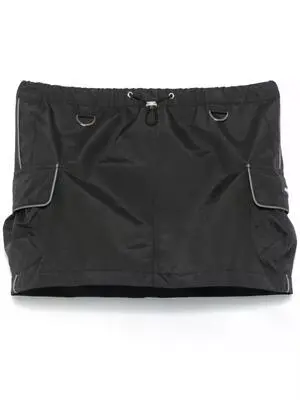 Coperni Cargo Mini Skirt - Black