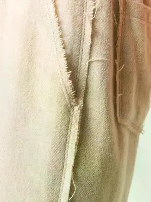 Nanushka Kaissan Track Trousers Wide Leg Alpaca Wool