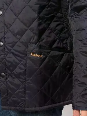 Barbour Liddesdale Diamond Quilted Jacket - Blue