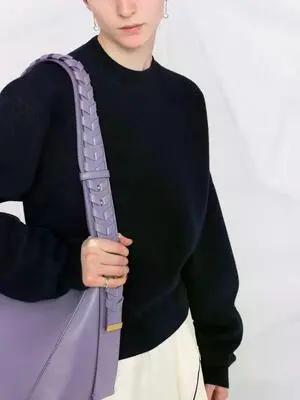 JIL SANDER Drop Shoulder Long Sleeve Jumper