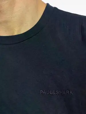 Paul & Shark Logo-embroidered T-shirt