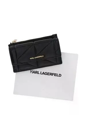 Karl Lagerfeld K/kuilt Wallet - Black