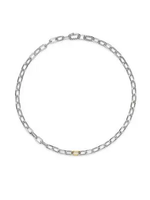 David Yurman Sterling Dy Madison Necklace - Silver