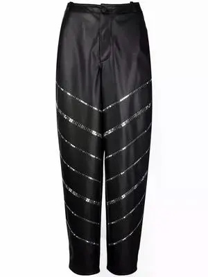 Philosophy Di Lorenzo Serafini Stud-embellished Tapered Trousers