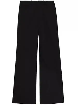 Proenza Schouler White Label High-waisted Cropped Wide-leg Trousers