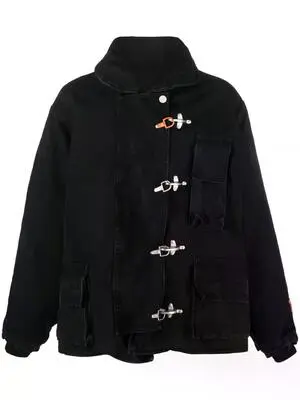 Heron Preston Toggle Fastening Canvas Jacket