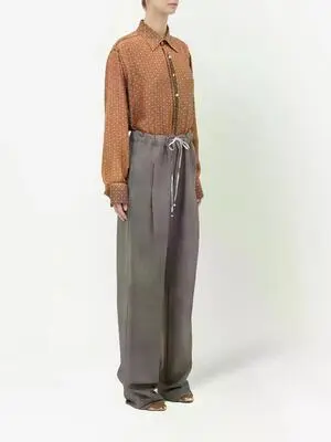 MAISON MARGIELA Wide-leg Wool Trousers