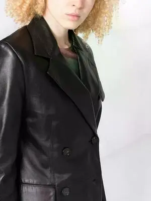 Proenza Schouler Single-breasted Leather Blazer