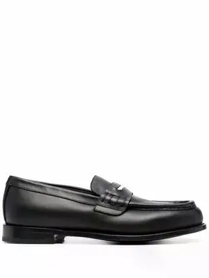GIUSEPPE ZANOTTI Euro Leather Loafers