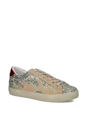 GAMIN Flame Embellished Sneakers - Neutrals