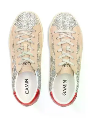 GAMIN Flame Embellished Sneakers - Neutrals